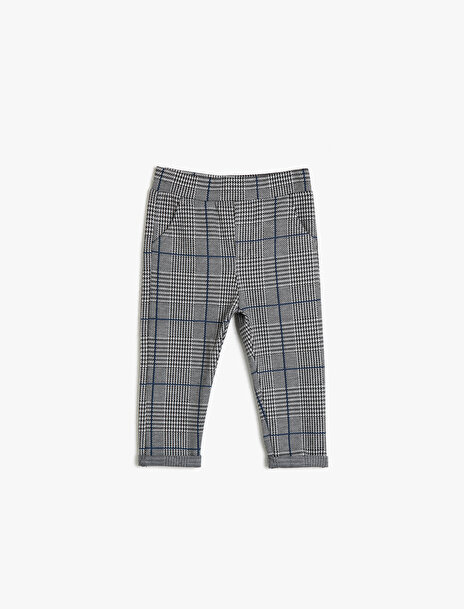 Koton Erkek Çocuk Kareli Eşofman Altı Koton Erkek Çocuk Kareli Eşofman Altı