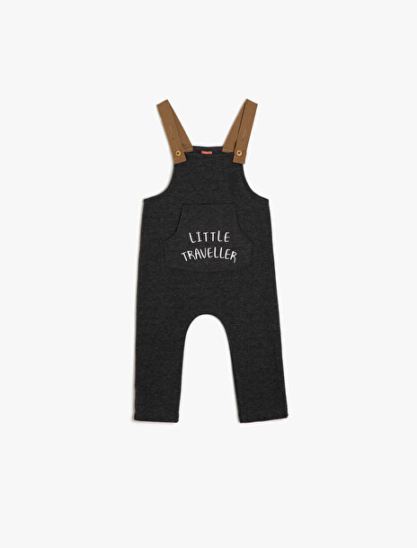 Koton Erkek Çocuk Yazılı Baskılı Zıbın