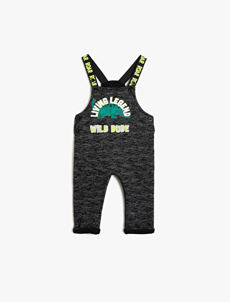 Koton Erkek Çocuk Yazılı Baskılı Zıbın