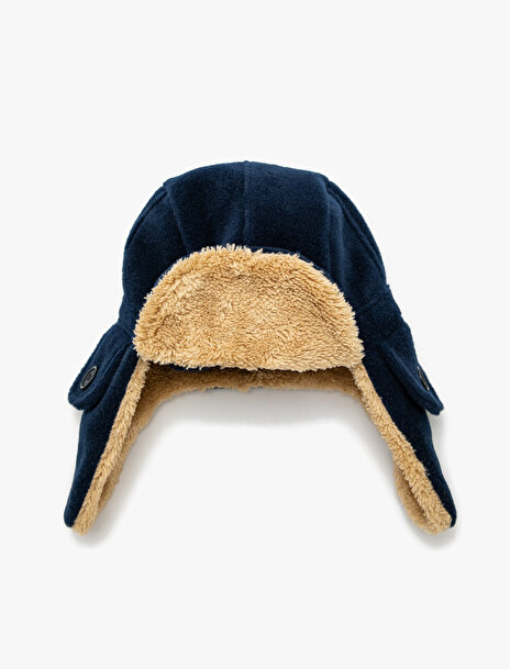 Koton Erkek Çocuk Düğme Detaylı Bere