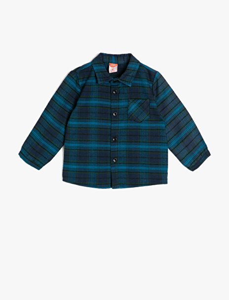 Koton Erkek Çocuk Kareli Gömlek