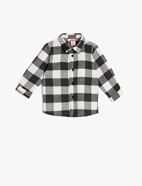 Koton Erkek Çocuk Kareli Gömlek