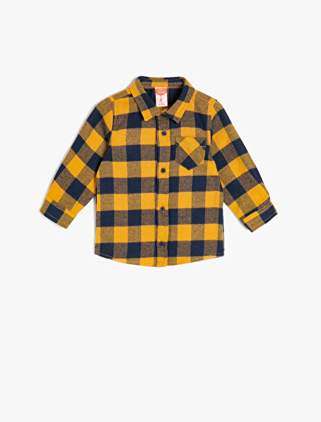 Koton Erkek Çocuk Kareli Gömlek
