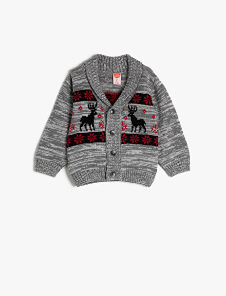 Koton Erkek Çocuk Uzun Kollu Düğmeli Triko Hırka Koton Erkek Çocuk Uzun Kollu Düğmeli Triko Hırka