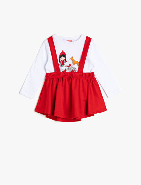 Koton Kız Çocuk Baskılı Zıbın Seti