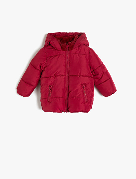 Koton Kız Çocuk Suni Kürk Detaylı Şişme Kaban Koton Kız Çocuk Suni Kürk Detaylı Şişme Kaban