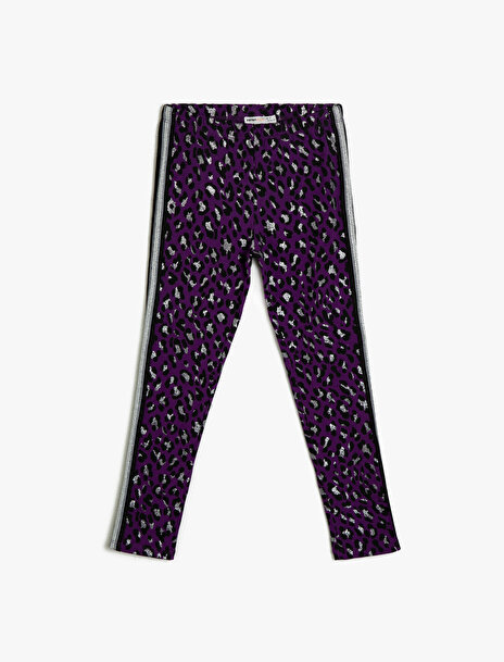 Koton Kız Çocuk Leopar Desenli Tayt