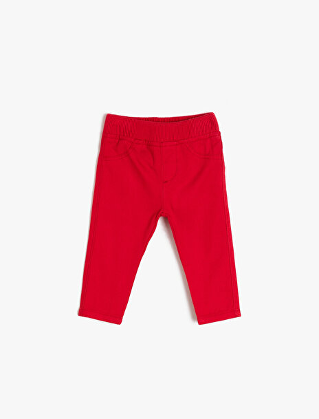 Koton Kız Çocuk Rahat Kesim Pantolon