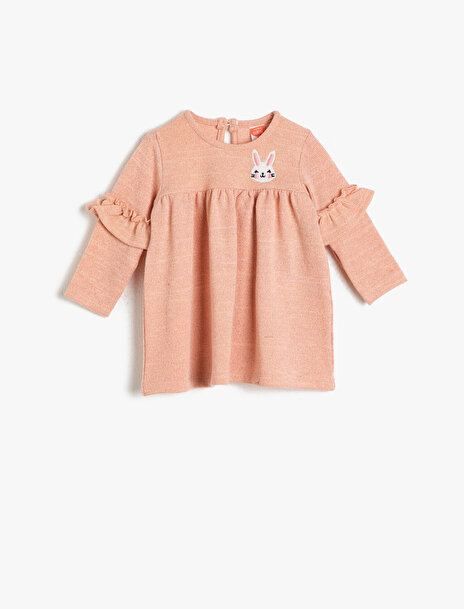 Koton Kız Çocuk İşlemeli Elbise