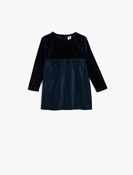 Koton Kız Çocuk Kadife Elbise