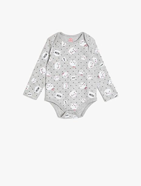 Koton Kız Çocuk Baskılı Zıbın