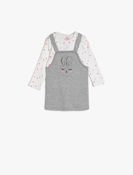 Koton Kız Çocuk Baskılı Takım