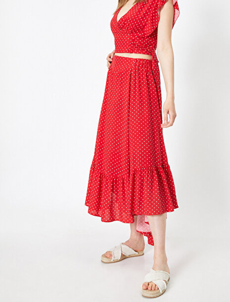 Koton Kadın Puantiyeli Etek