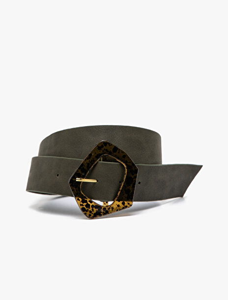 Koton Kadın Deri Görünümlü Kemer