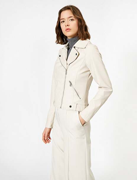 Koton Kadın Suni Deri Ceket