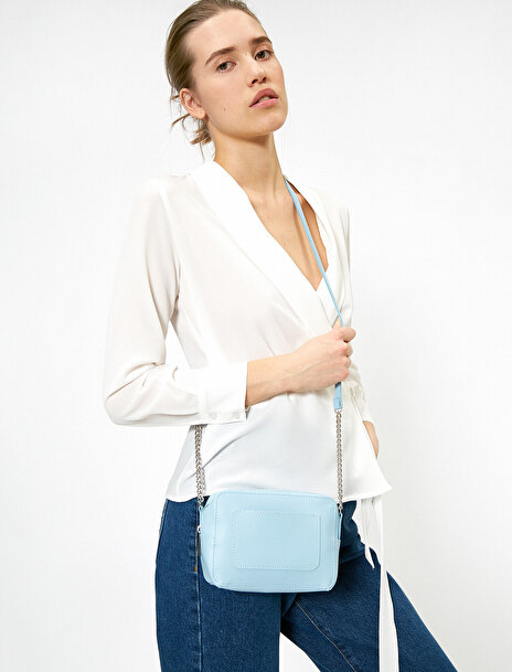 Koton Kadın Deri Görünümlü Omuz Çantası