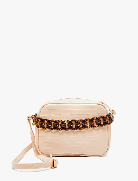 Koton Kadın Deri Görünümlü Omuz Çantası