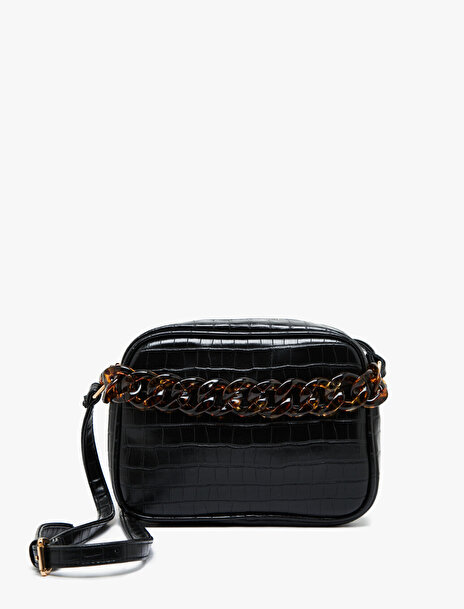 Koton Kadın Deri Görünümlü Omuz Çantası