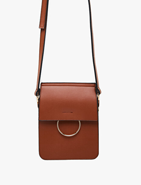 Koton Kadın Deri Görünümlü Omuz Çantası