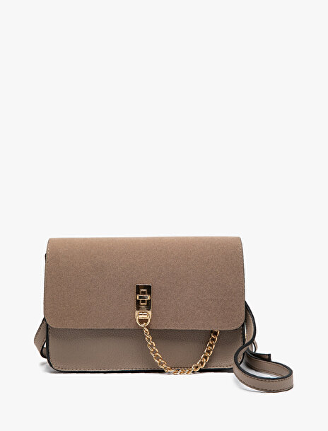 Koton Kadın Deri Görünümlü Omuz Çantası