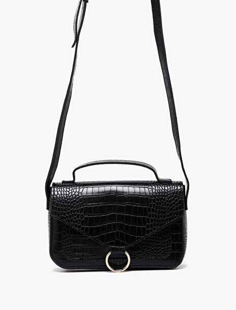 Koton Kadın Deri Görünümlü Omuz Çantası