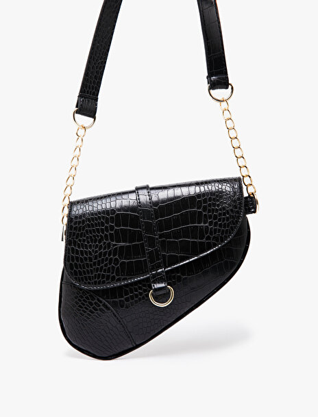 Koton Kadın Deri Görünümlü Omuz Çantası