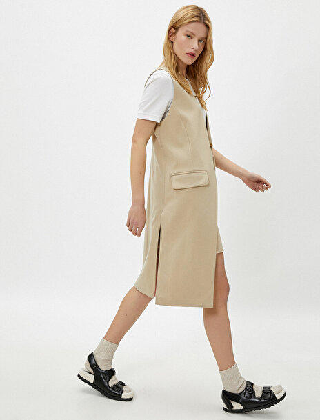 Koton Kadın Uzun Yelek