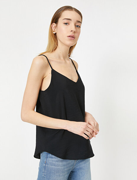 Koton Kadın İp Askılı Saten Atlet