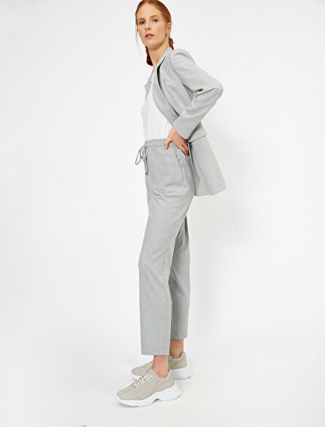 Koton Kadın Bağcıklı Jogger Pantolon