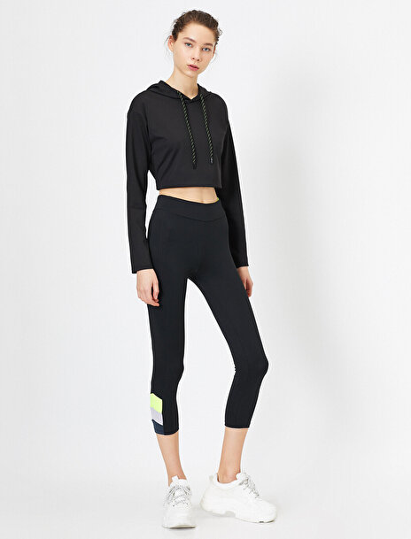 Koton Kadın Paça Detaylı Tayt