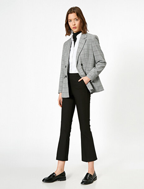 Koton Kadın Kısa Paça Basic Pantolon