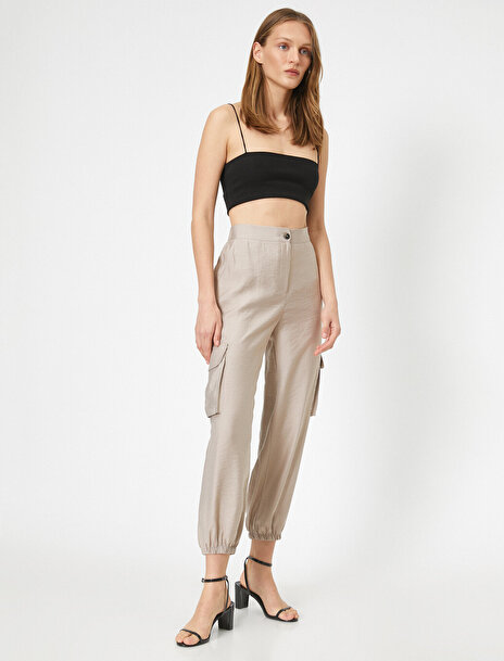 Koton Kadın Kargo Pantolon