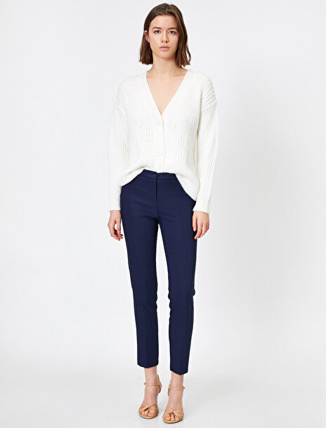 Koton Kadın Slim Fit Dar Paça Pantolon