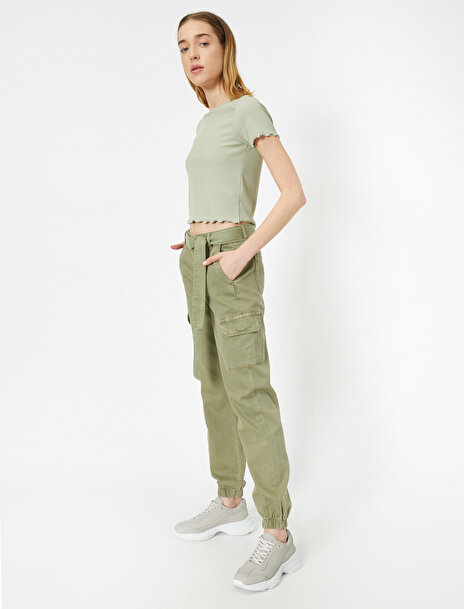 Koton Kadın Kargo Pantolon