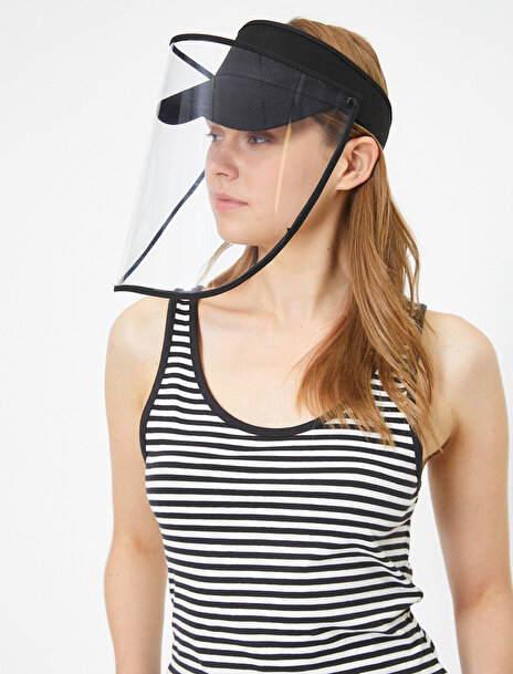 Koton Kadın Yüz Koruyucu Siperlikli Şapka