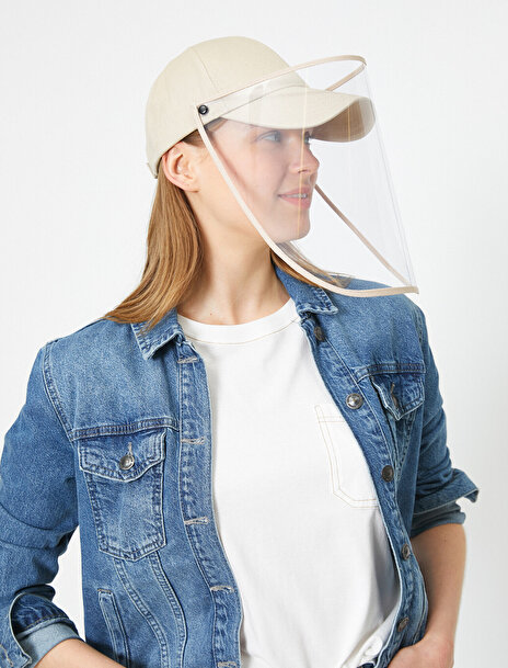 Koton Kadın Siperlikli Yüz Koruyucu Şapka