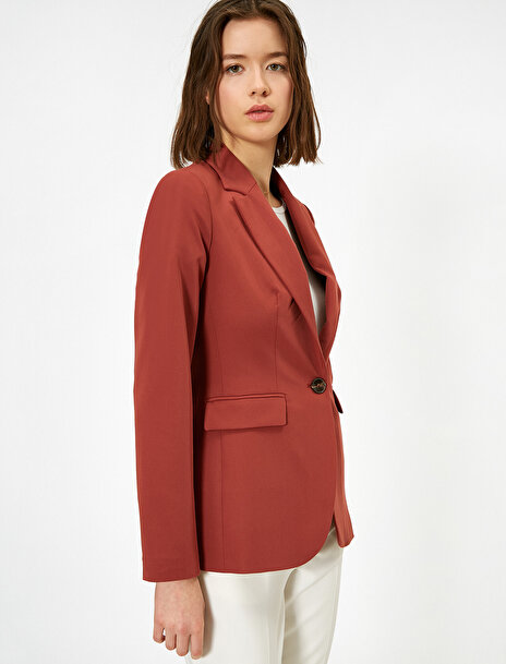 Koton Kadın Basic Blazer Ceket Koton Kadın Basic Blazer Ceket