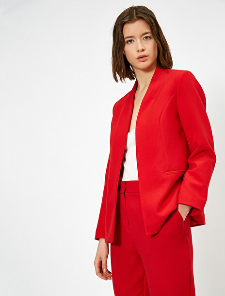 Koton Kadın Basic Blazer Ceket Koton Kadın Basic Blazer Ceket