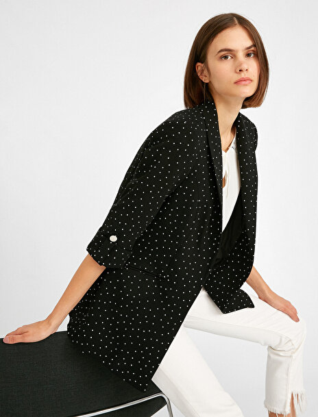 Koton Kadın Puantiyeli Ceket