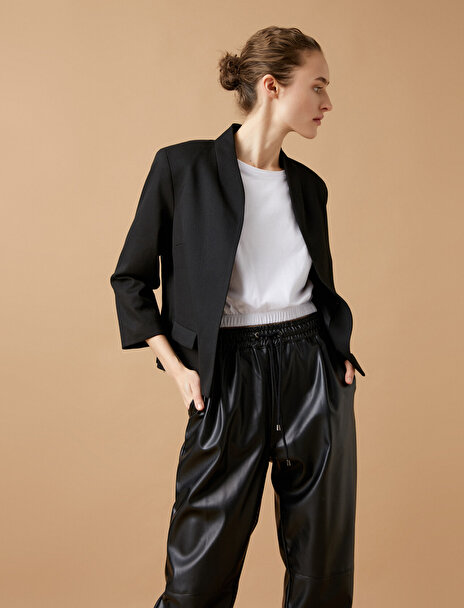 Koton Kadın Basic Blazer Ceket Koton Kadın Basic Blazer Ceket