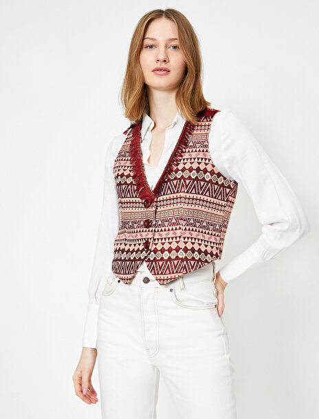 Koton Kadın El Emeği Yelek