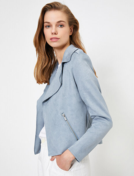 Koton Kadın Suni Süet Ceket