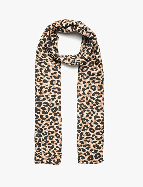 Koton Kadın Leopar Desenli Şal