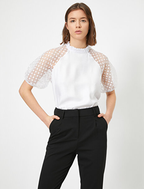 Koton Kadın Puantiyeli Bluz
