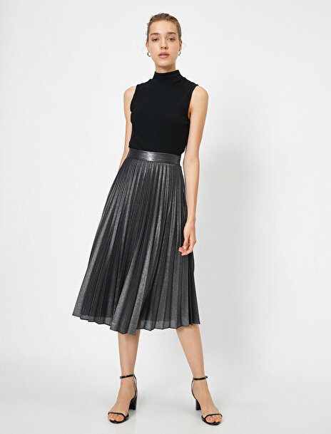 Koton Kadın Pilili Etek