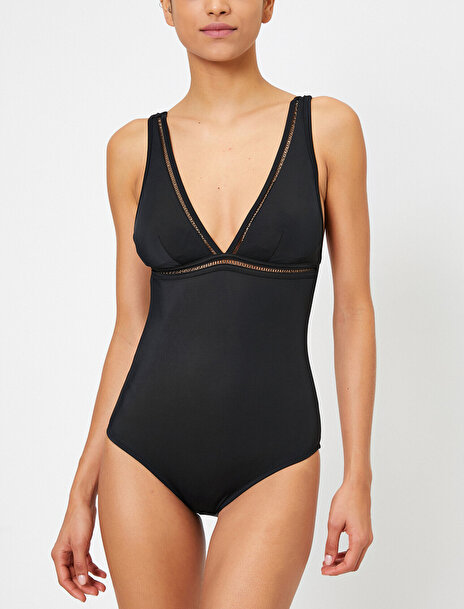 Koton Kadın V Yaka Mayo