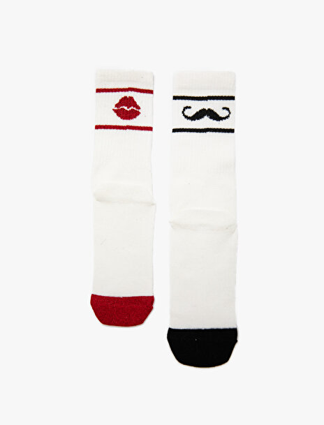 Koton Kadın Çift Soket Çorap Seti