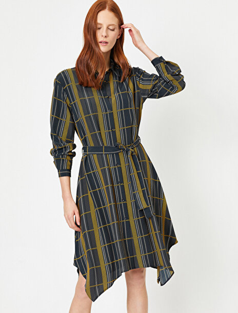 Koton Kadın Asimetrik Elbise