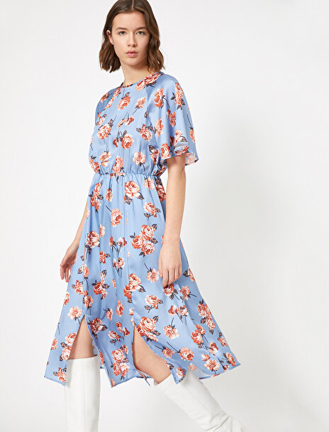 Koton Kadın Çiçek Desenli Elbise