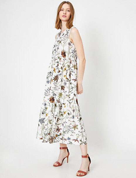 Koton Kadın El Emeği Desenli Elbise